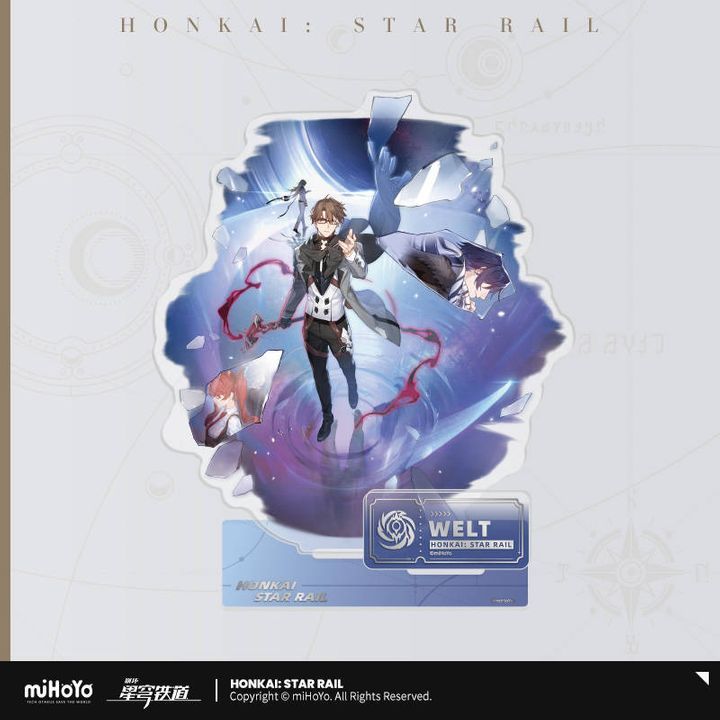HSR OFC - Welt Standee - Acrylic stande Honkai Star Rail Merchandise ...