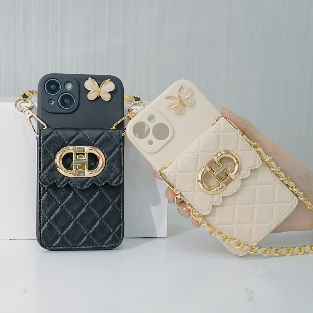 Latest Realme C71 C75 C75x Chain Butterfly Wallet Slingcase 2025 ...