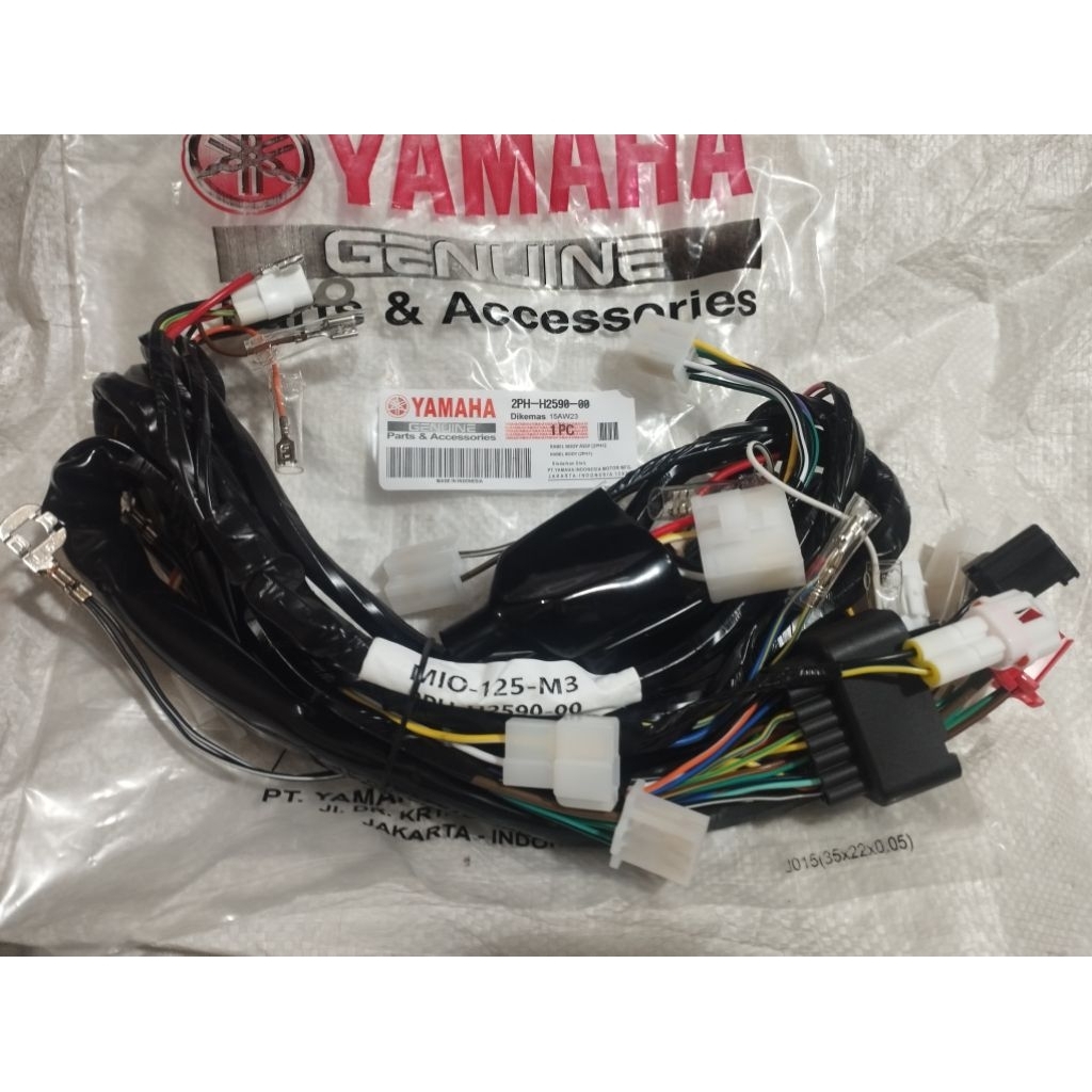 COMPLETE BODY CABLE SET MIO M3 125 HARNESS WIRE MIO M3 2PH | Shopee ...