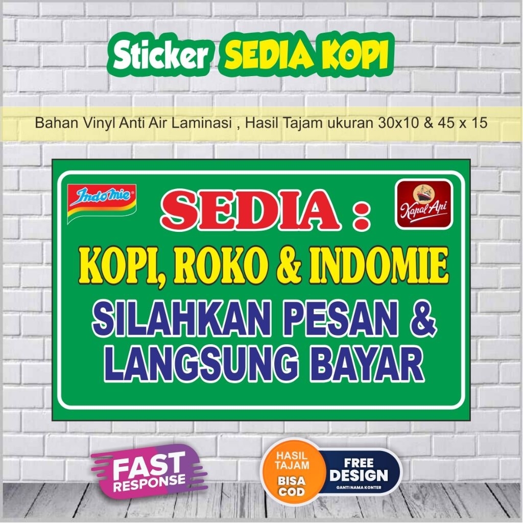 Sticker Ready indomie Boiled Coffee | Shopee Philippines