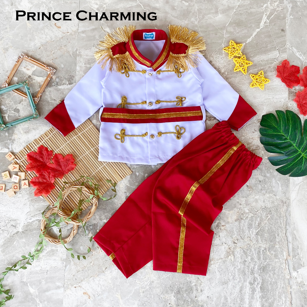 MERAH PRINCE CHARMING CHILDREN'S COSTUMES RED / CHILDREN'S COSTUMES ...