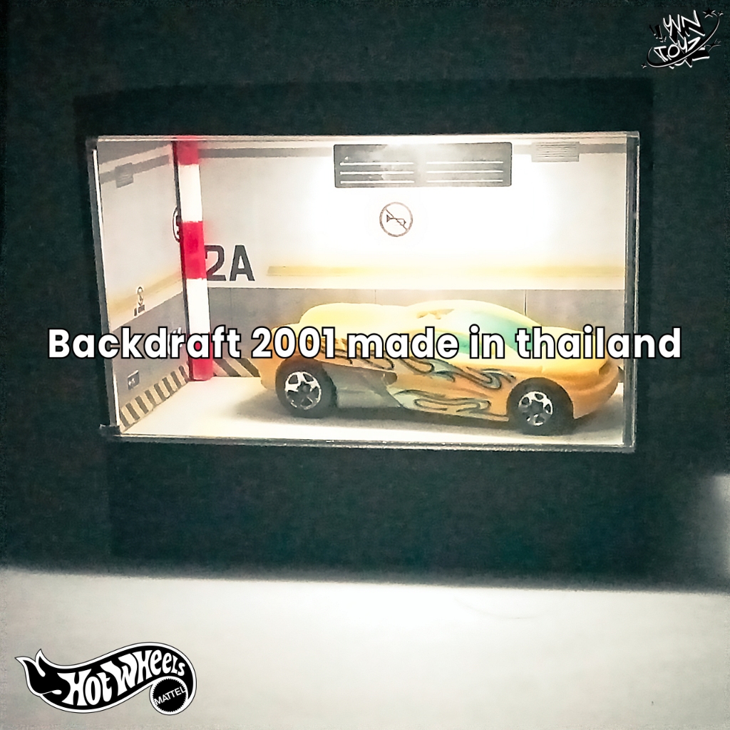 HOTWHEELS HOT WHEELS CHILDREN'S TOY CAR RACING CAR (BACKDRAFT 2001 MADE IN THAILAND) | Shopee ...