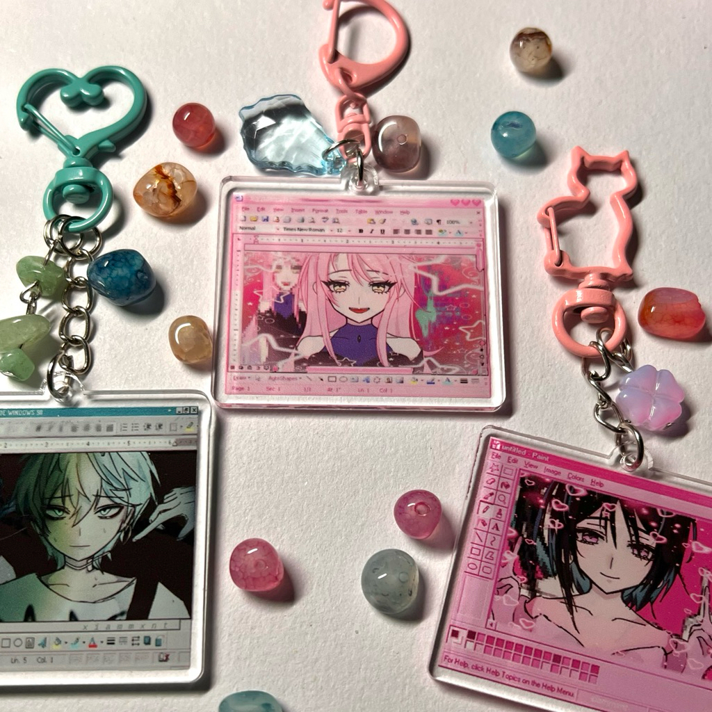 Xiammxnt's Alien Stage keychains!! Alnst merch fan | Shopee Philippines