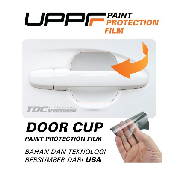 Pain Protection Film UPPF UPPF Sticker Door Cup Outer All Cars Hyundai ...