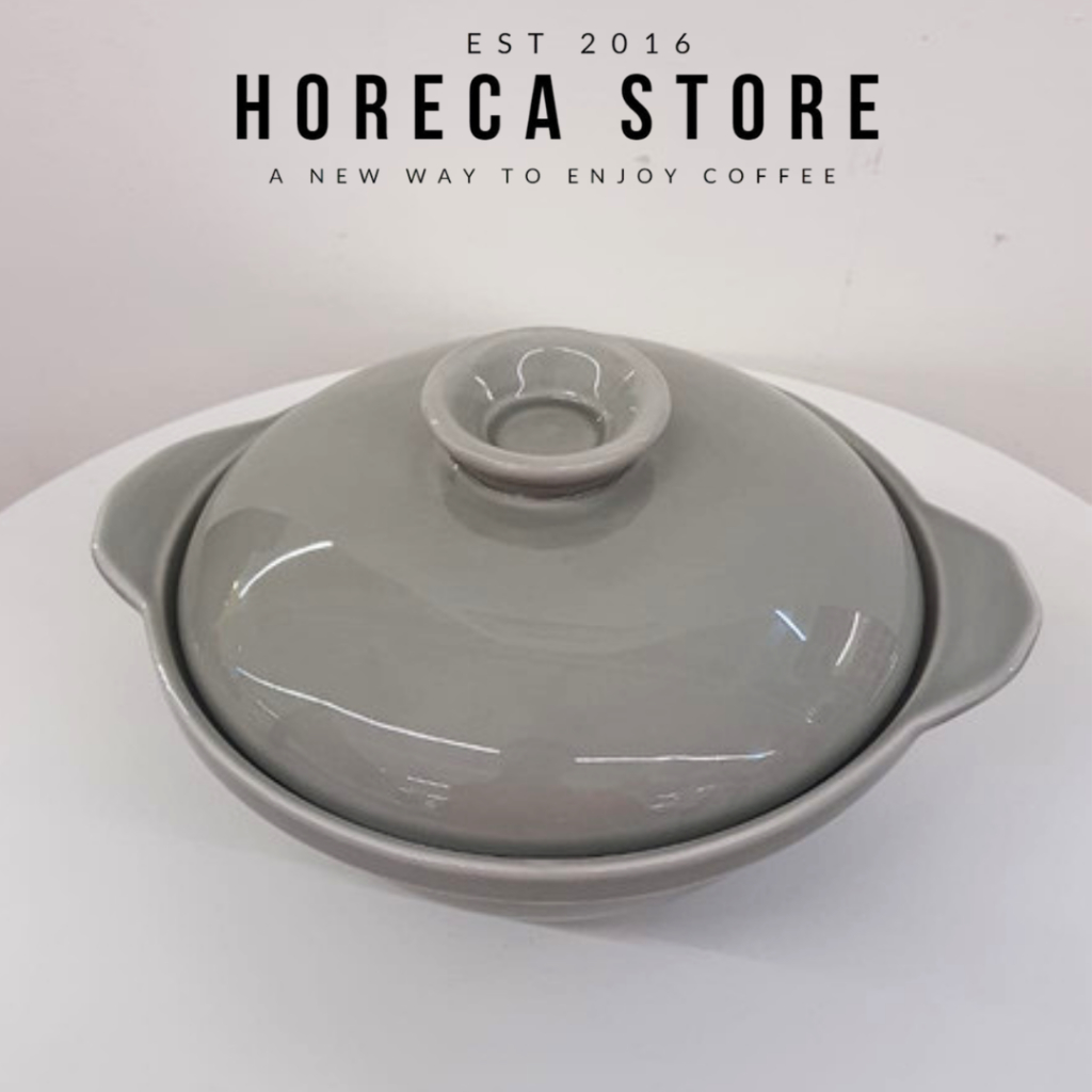 Sapo Basin Bowl + Sapo Cover / Casserole 7 inch Ash | Shopee Philippines