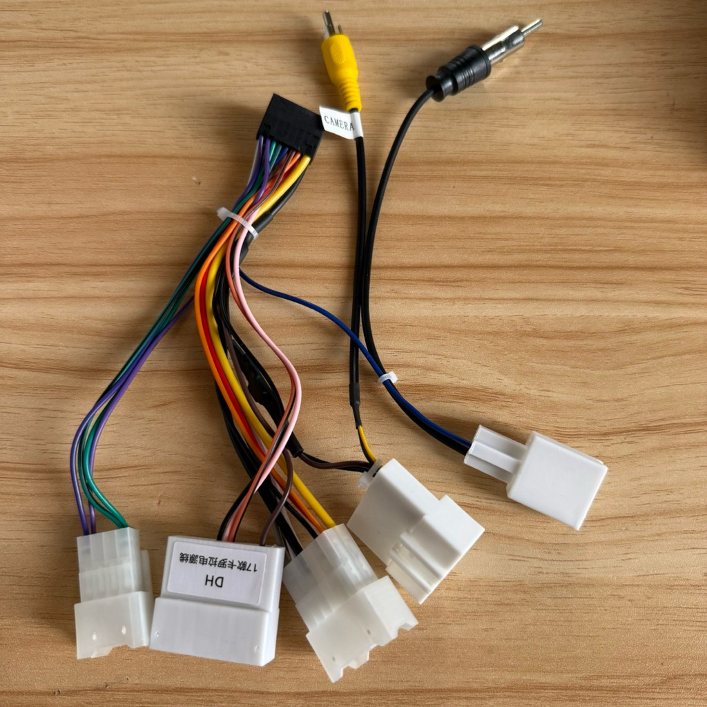 TOYOTA PNP SOCKET + STEPDOWN CAMERA SOCKET HEAD UNIT ANDROID Socket ...