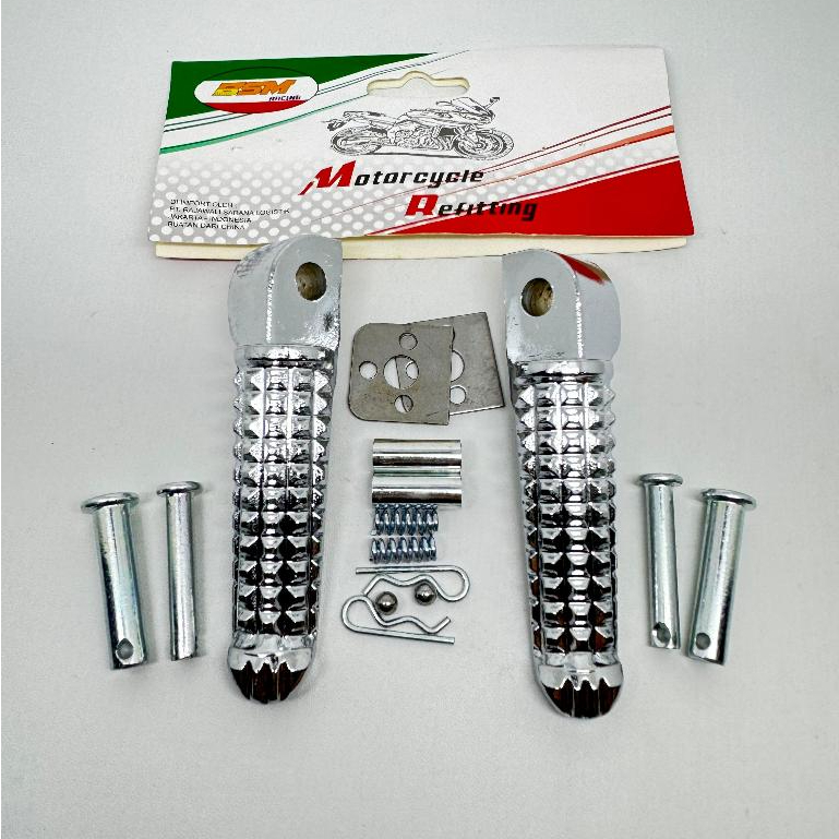 Universal Motorcycle Rear Footstep Foot Step | Shopee Philippines
