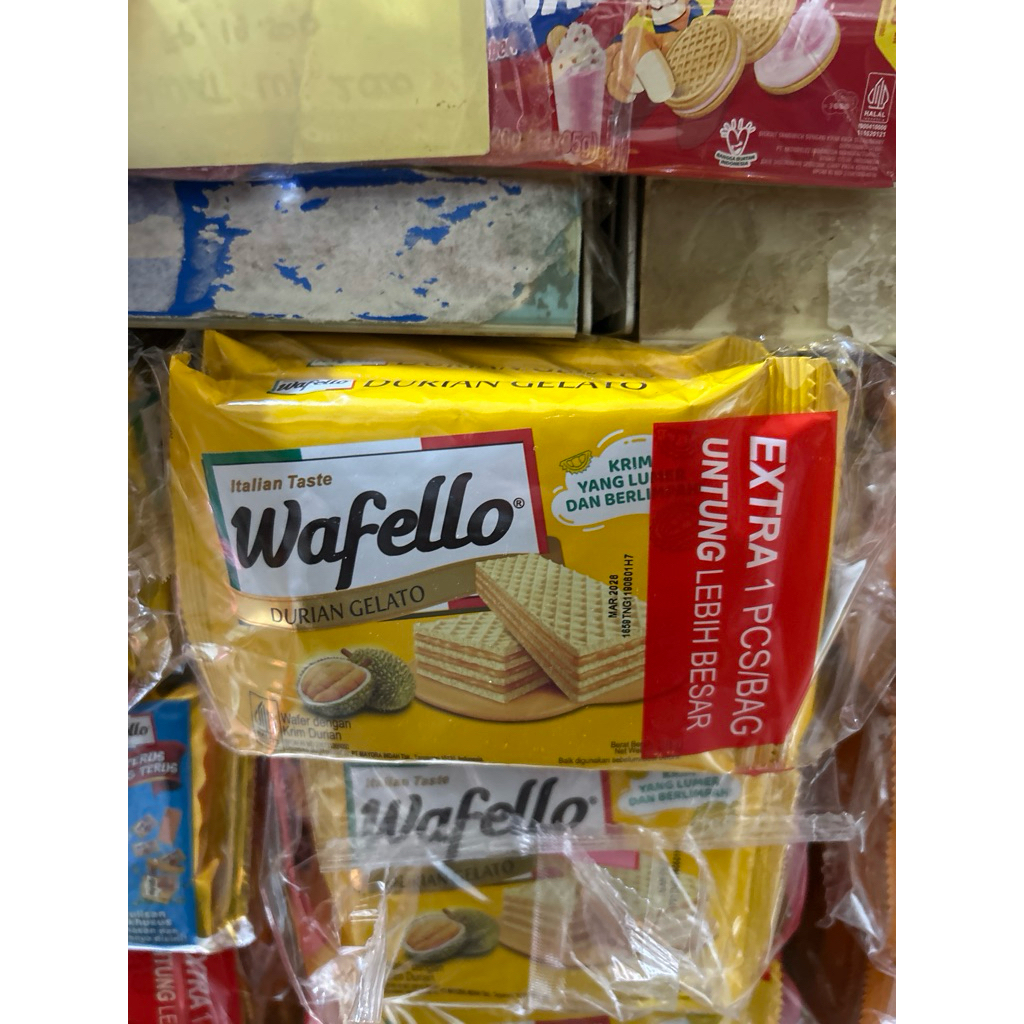 Wafello Durian 38 grams contains 10 | Shopee Philippines