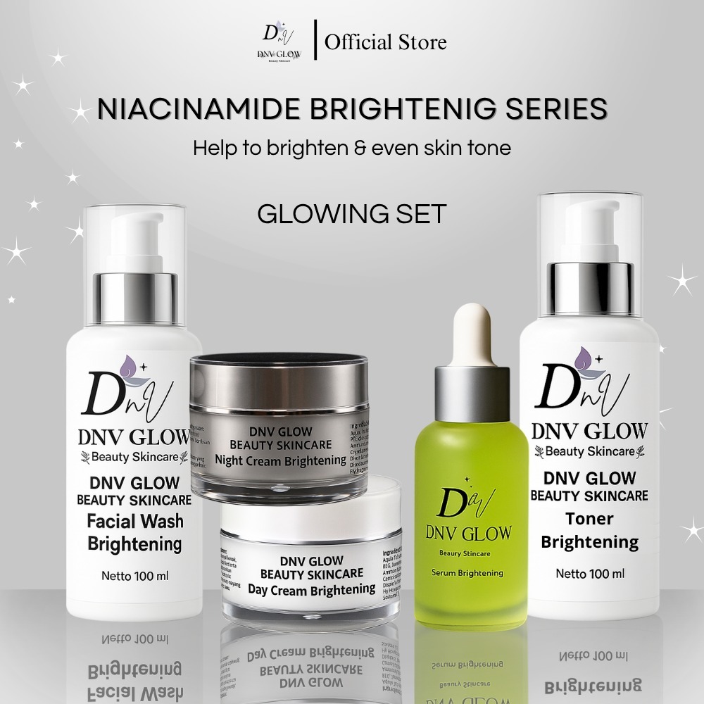 DNV GLOW Glowing Package Brightens Dull Face Removes Black Spots BPOM ...