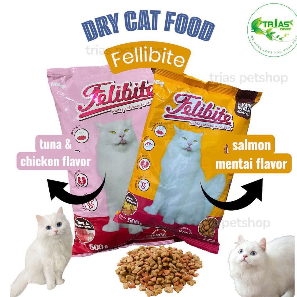 Felibite 500gr Repack Cat Food / Felibite Chicken Tuna Flavored Cat ...