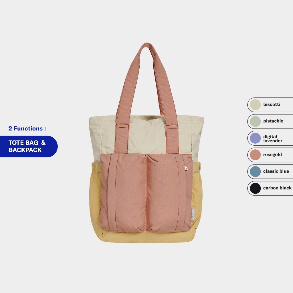 School Bag - Backpack Totepack Lorna - Visval - Backpack | Shopee ...