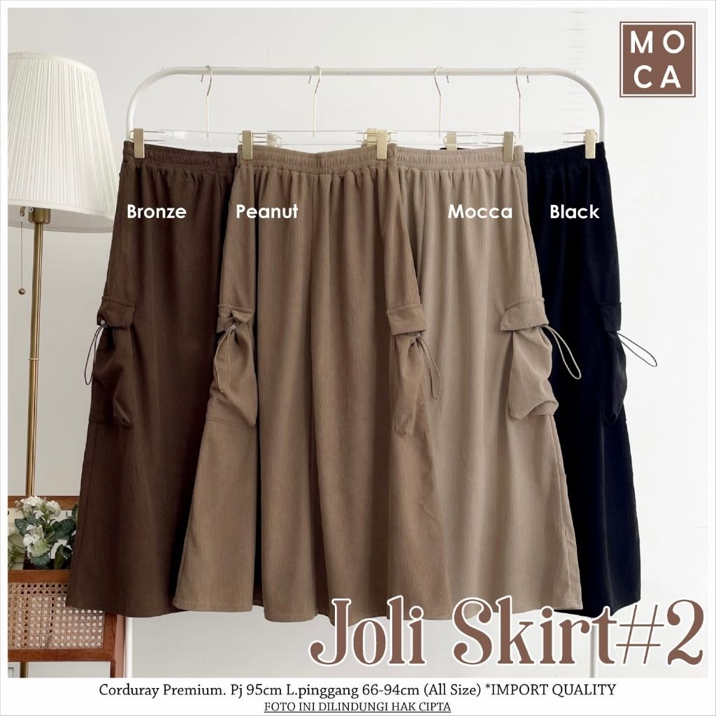 MOCA BOX Premium Corduroy Long Skirt Joli Skirt 2 Contemporary Models ...