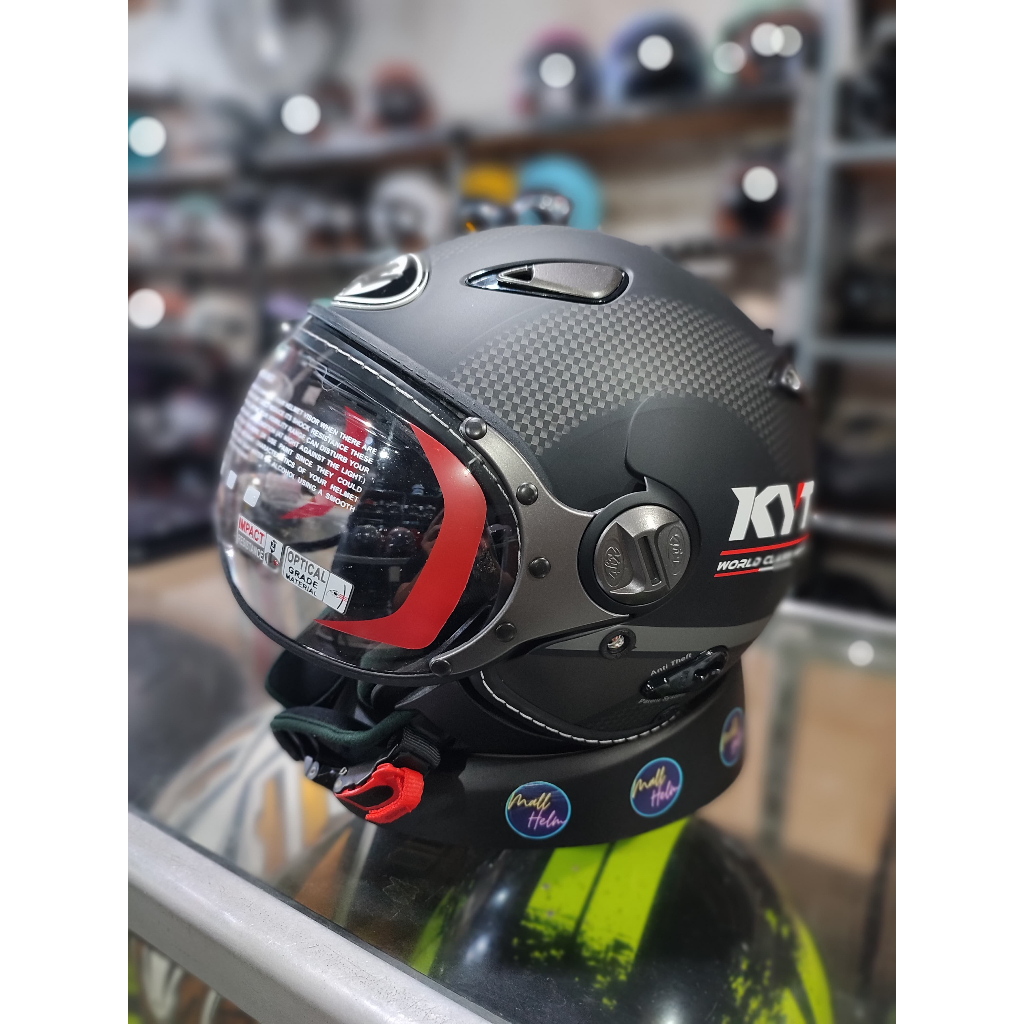KYT RETRO ELSICO PILOT MOTIF HELMET | Shopee Philippines