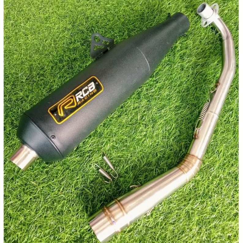 RCB Pipe canister conical open specs exhaust pipe for Wave 125 Xrm 110/ ...