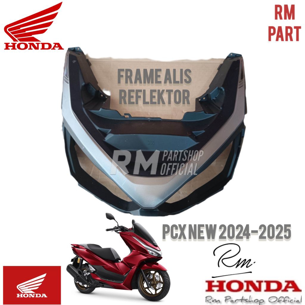 Pcx 160 2025 eyebrow frame reflector headlight honda pcx 160 new 2025 ...
