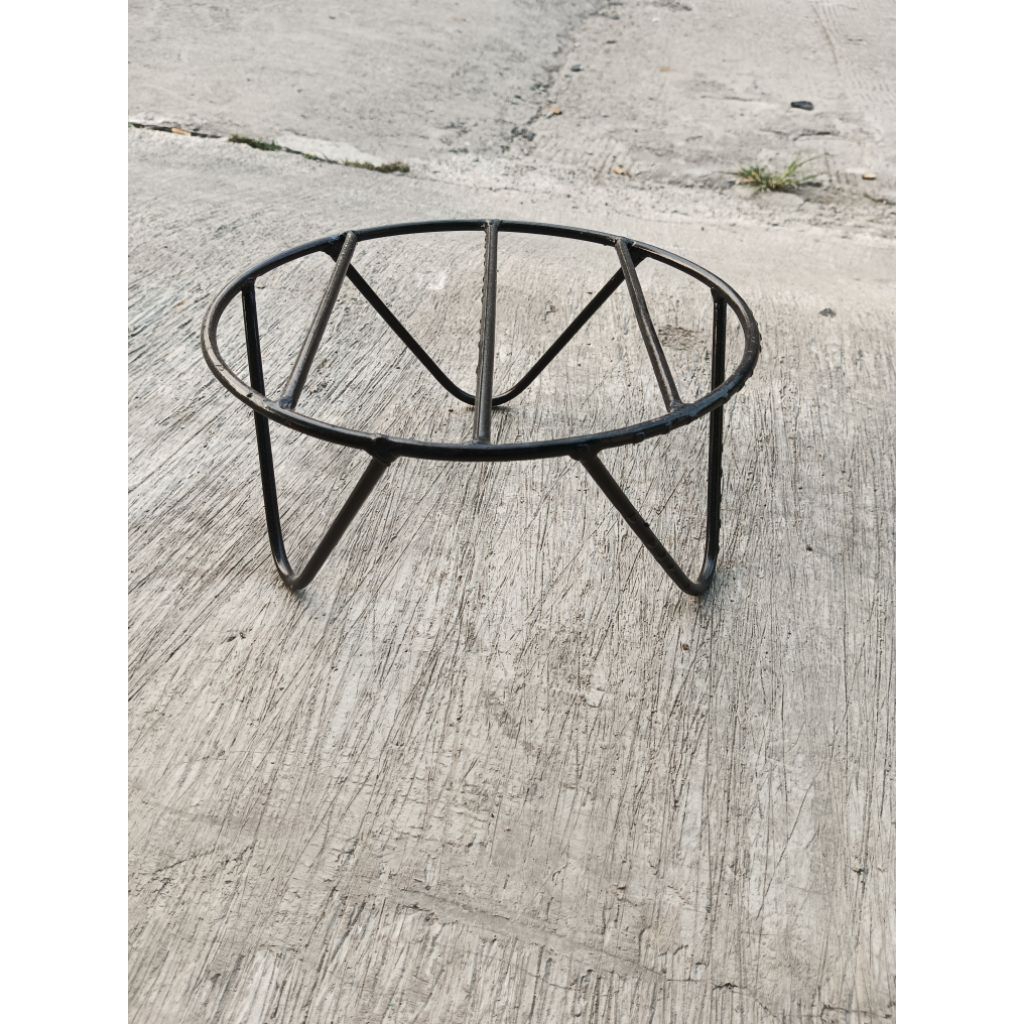 Standing pot coaster dim 24cm iron 6mm | Shopee Philippines