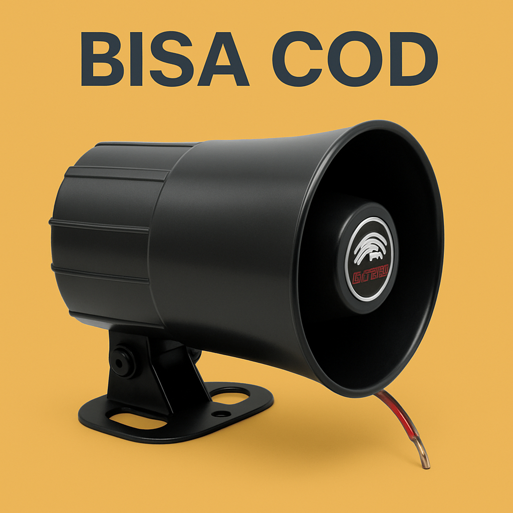 Toa Siren alarm 6 tone 12 volt universal (car and motorbike etc ...