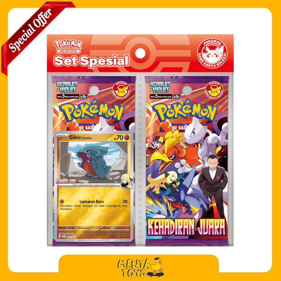 Pokemon TCG Indonesia Card - Champion Attendance Rocket Set Special ...