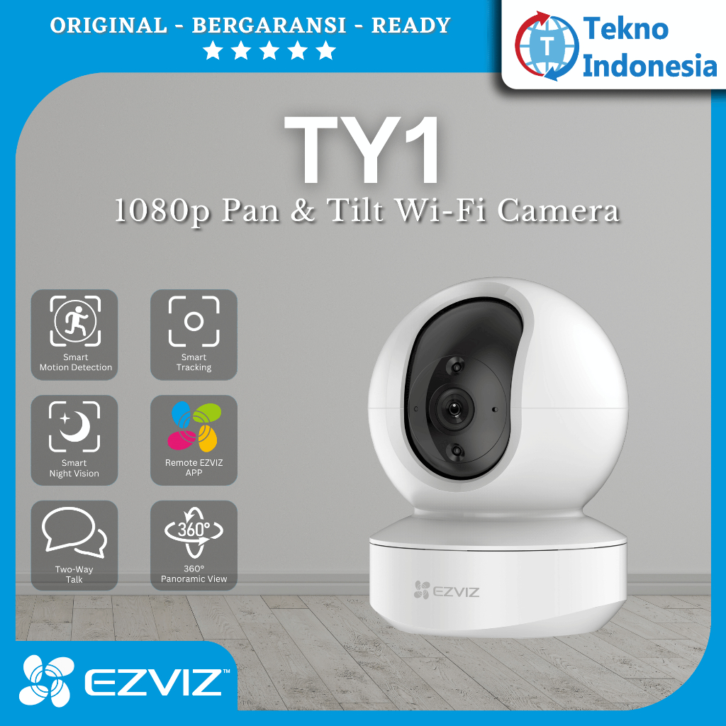 CCTV Camera for Human and Pet Detection - EZVIZ TY1 2MP Smart Wifi ...
