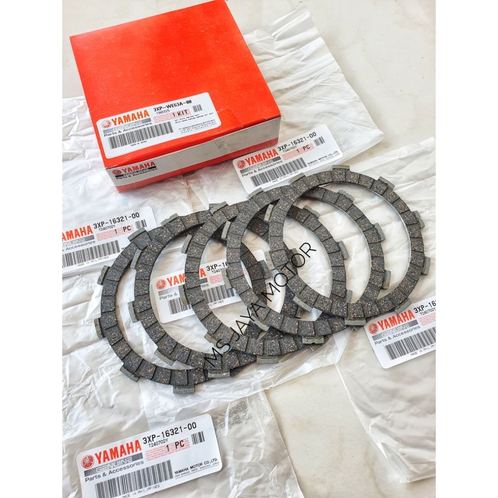 ORIGINAL CLUTCH PLATE YAMAHA RXZ RZR RX-Z ORIGINAL CATALIZER 3XP-WE63A ...