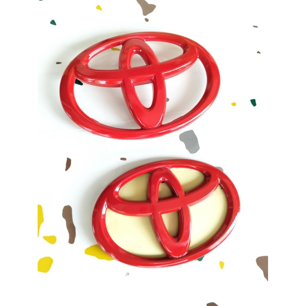 MERAH Front and rear logo emblems for toyota Avanza 2016-2022 Avanza ...