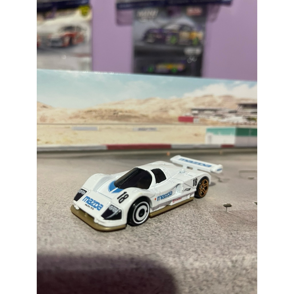 Hot Wheels Mazda 787B White Le mans | Shopee Philippines