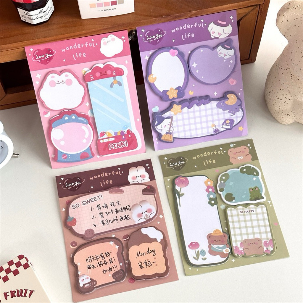 MY LITTLE BERRY - Sticky Notes - Cute Sticky Note - Sticky Note One Set ...