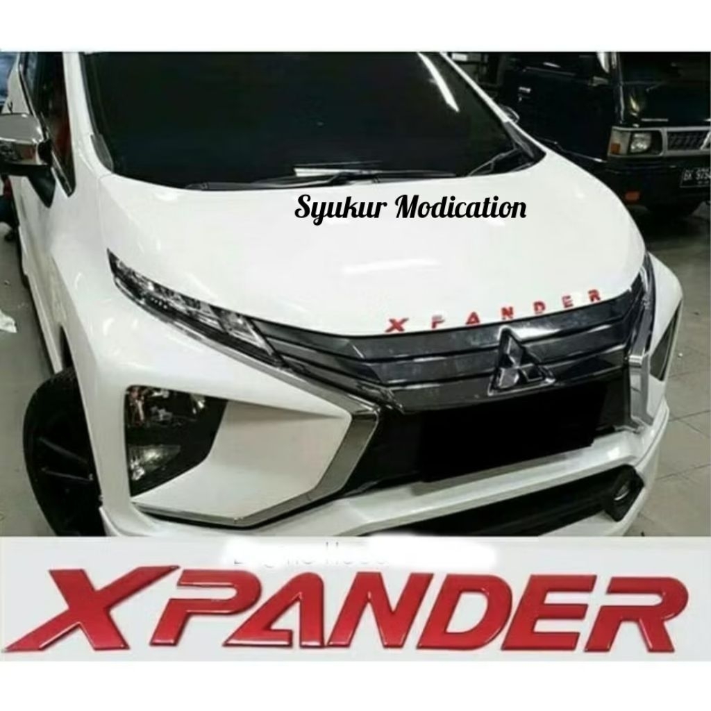 MESIN Xpander Engine Hood Emblems All Types Free Adhesive Just Stick to ...