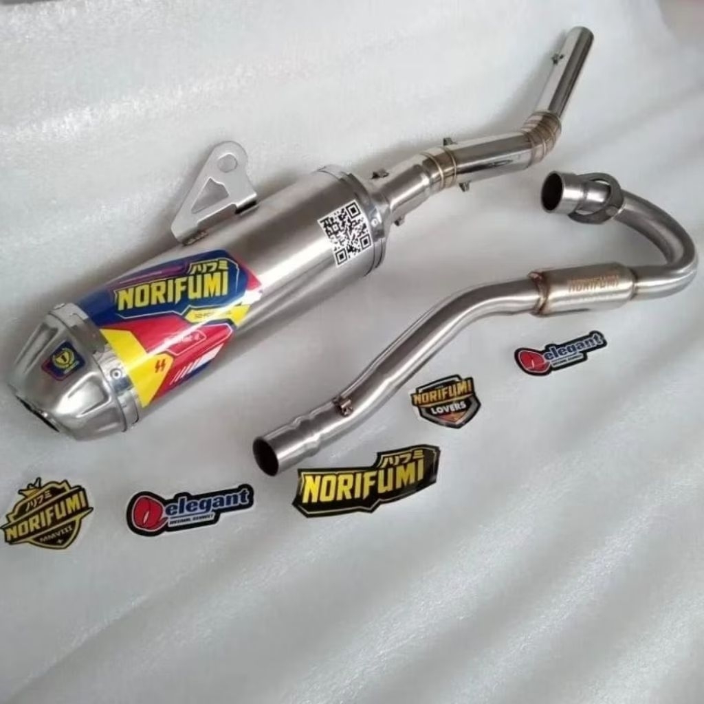 1 set norifumi exhaust pipe 38mm for KLX 1501,g,sa KLX 140 rf bf D ...