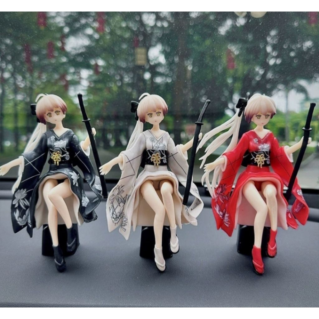 Anime Girl Car Dashboard Display Miniature Car Dashboard | Shopee ...