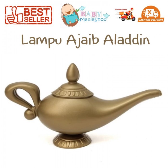 Aladdin Genie Lamp Aladdin Magic Lamp Genie Sultan Arab Jasmine Toy ...