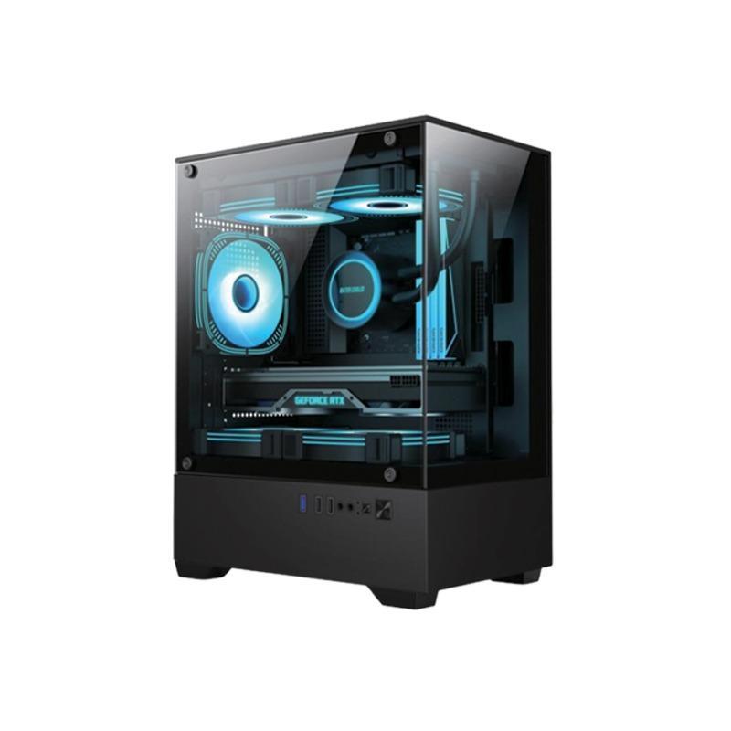 Bezzera N30 Gaming/PC Case | USB 3.0 + 3 Free Fan RGB Lighting - Black ...