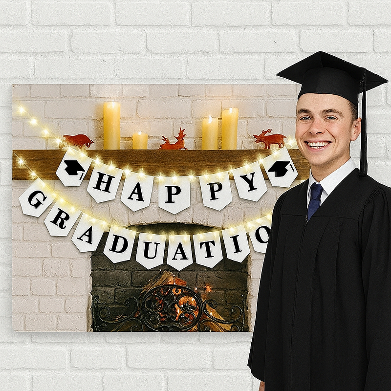 Bunting flag graduation banner happy graduation class of 2022 | Shopee ...