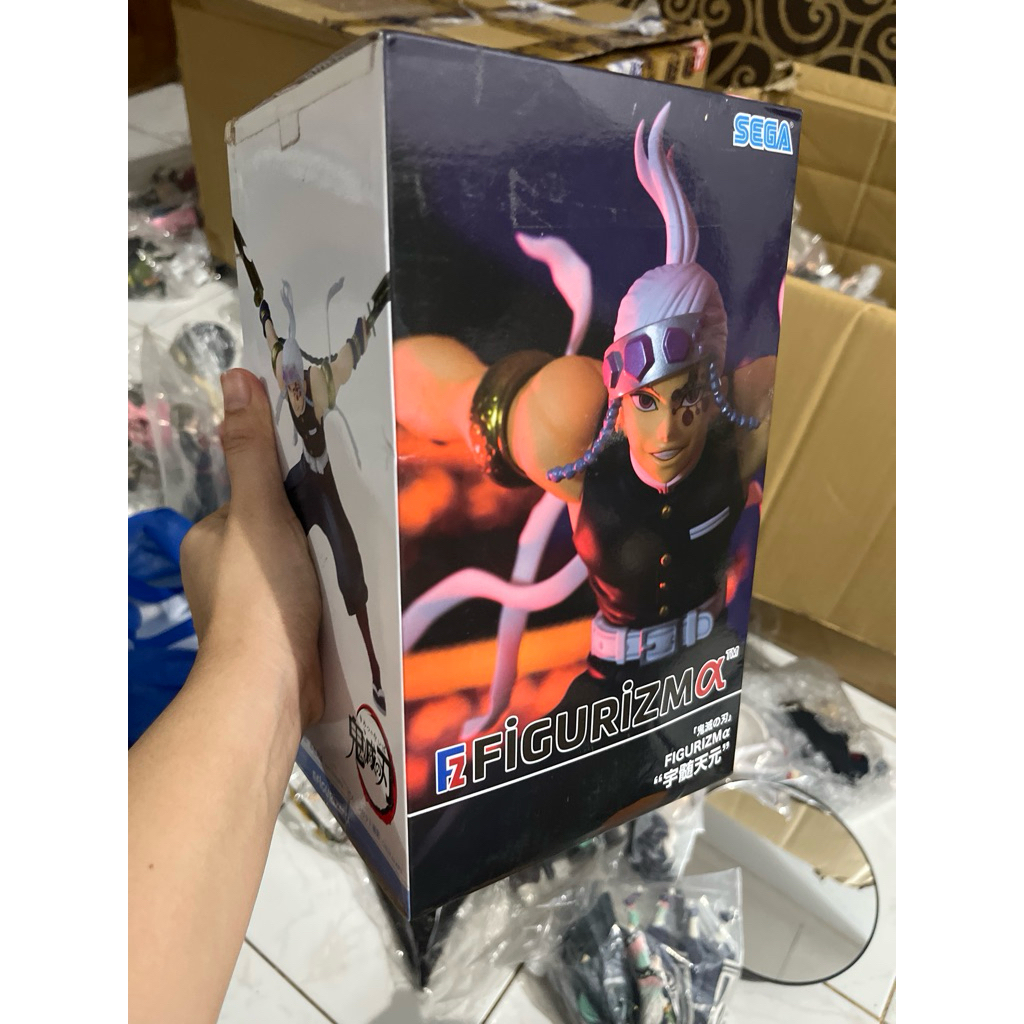 Sega Figureizm Tengen Uzui Demon Slayer box damage | Shopee Philippines