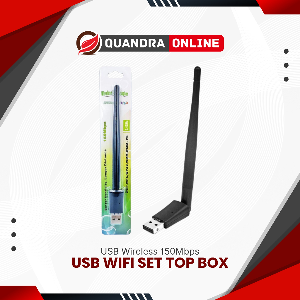 USB WIFI MT7601 USB WIFI SET TOP BOX (STB) DONGLE | Shopee Philippines