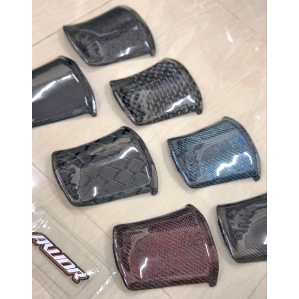Tank Cover NMAX NEO NMAX TURBO Carbon Kevlar Spreadtow Hexagonal Twill ...