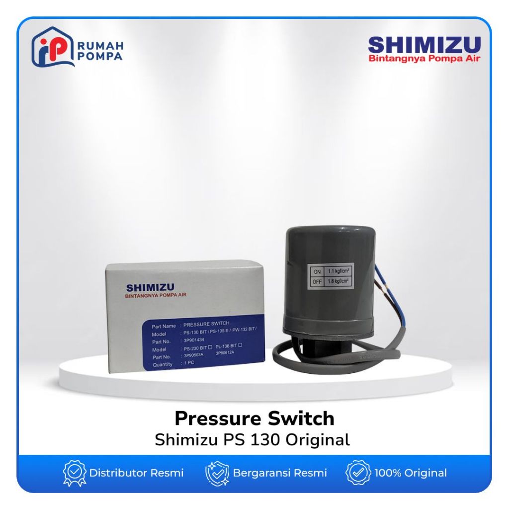 AUTOMATIC SHIMIZU WATER PUMP PRESSURE SWITCH | Shopee Philippines
