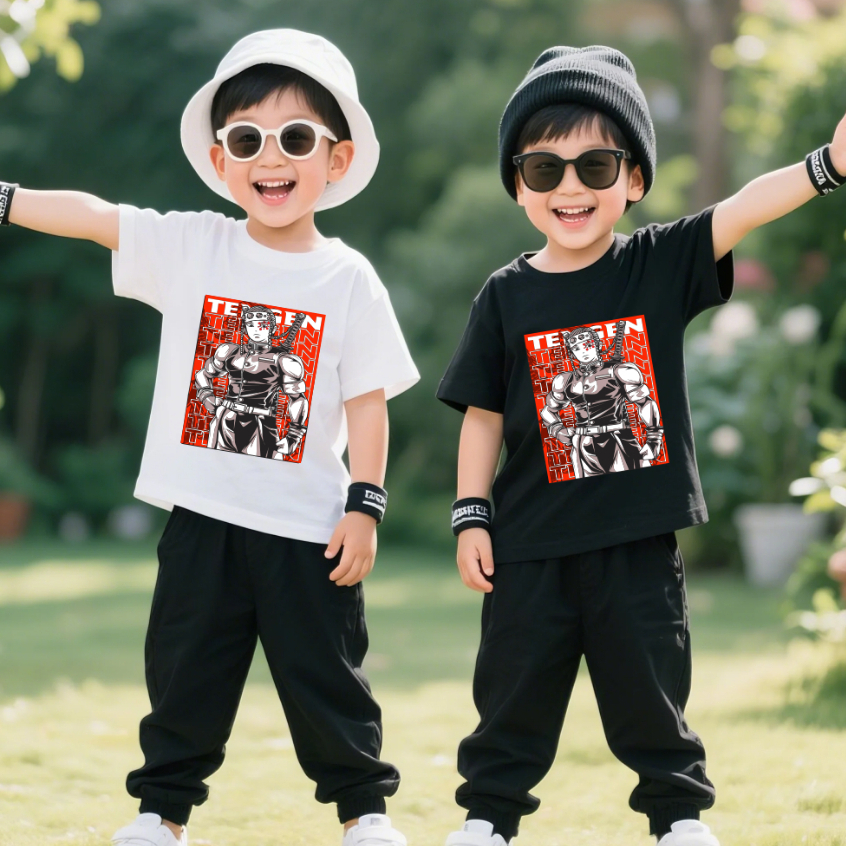 Boy's Jogger Pants Suit 5-15 Years with TUGEN UZUI Pattern | Shopee ...