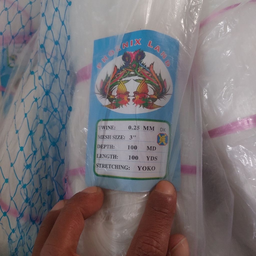 Fishing net 3 in 0 25 100md x 100yds YOKO | Shopee Philippines
