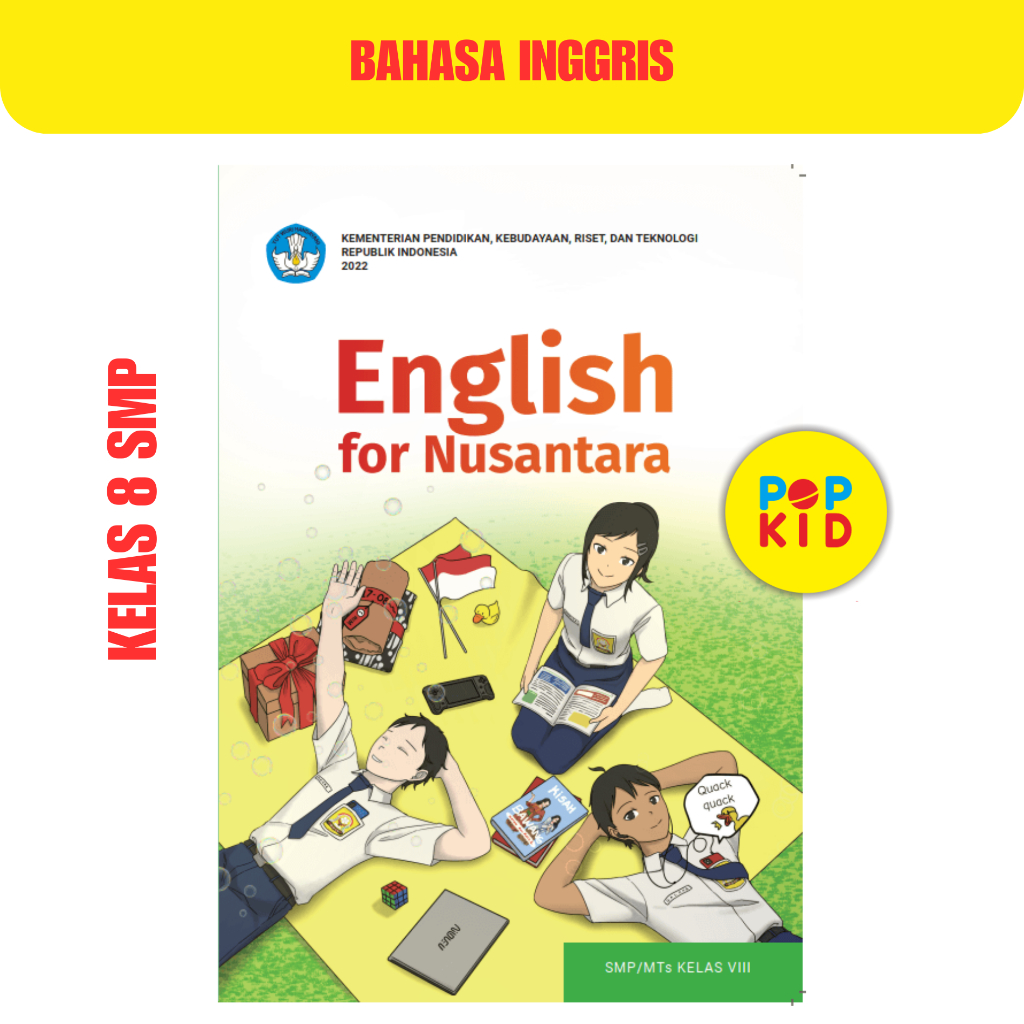ENGLISH BOOK FOR CLASS 8 SMP INDEPENDENT CURRICULUM | Shopee Philippines