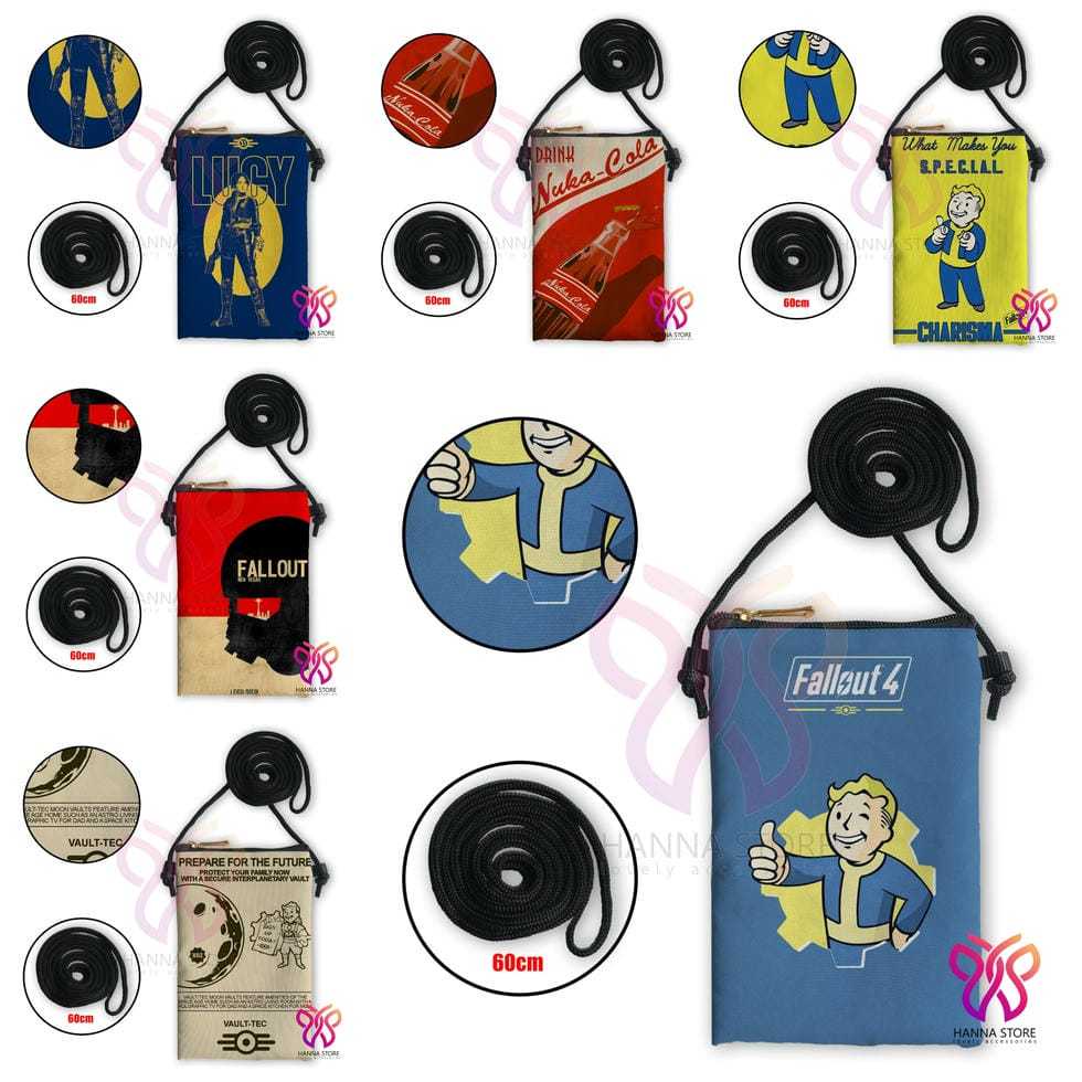 Fallout Shelter Game Souvenir Sling Bag | Shopee Philippines