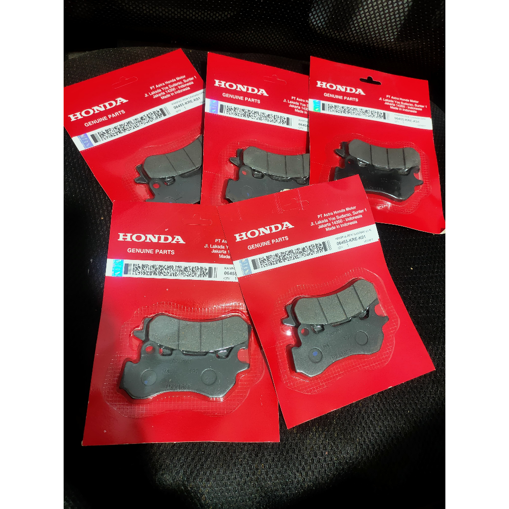 LOKAL PER 5 PCS Front Brake Pad Dispad Disk Honda New PCX 150 Local CBS ...