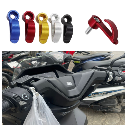 GANTUNGAN Cnc Item Hanger Hook on Motorcycle Handlebar Faring Matic ...