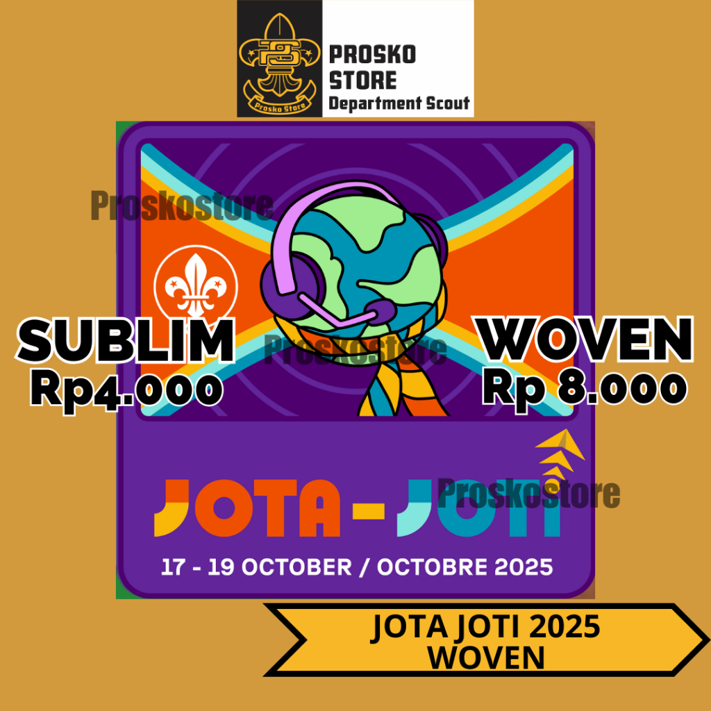 Jota Joti 2025 Woven and Sublim Patch Badge/ anti-Fade Tiska ...