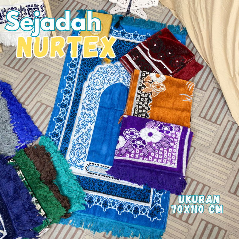 NURTEX Turkish Prayer Rug Thick, Soft, and Smoothbeludru, Adult Size 70 ...