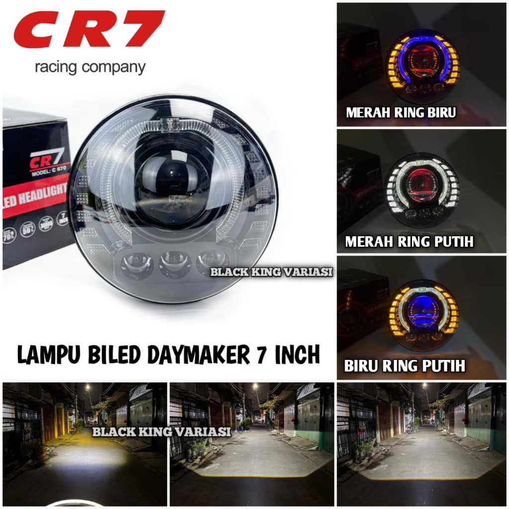 Daymaker 7 Inch Headlight Daymaker 7in Headlight Daymaker 7inch Biled ...