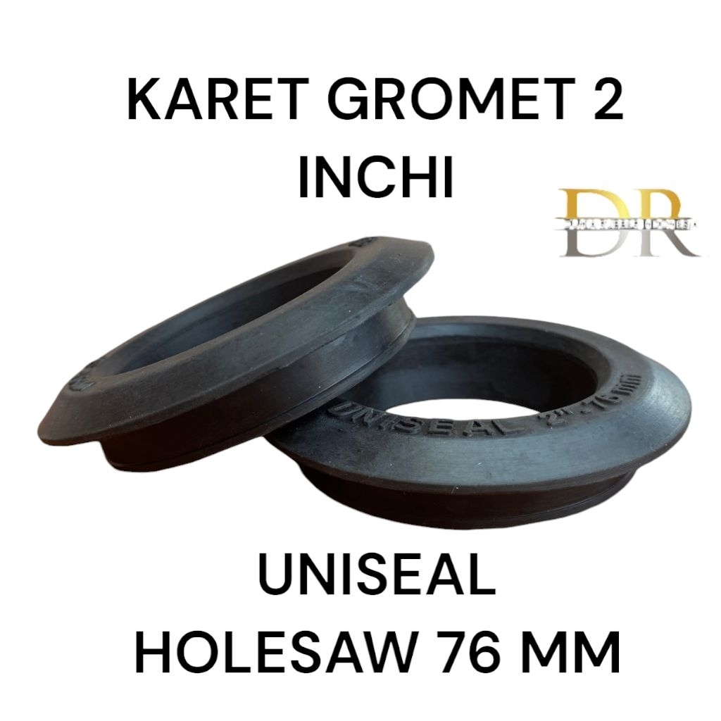 RUBBER ROMET PVC Uniseal 2 Inch Holesaw 76mm | Shopee Philippines