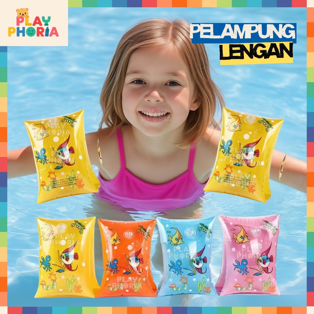 Playphoria Children's Swimming Arm Float Set Right Kiri Swim Arm Band ...
