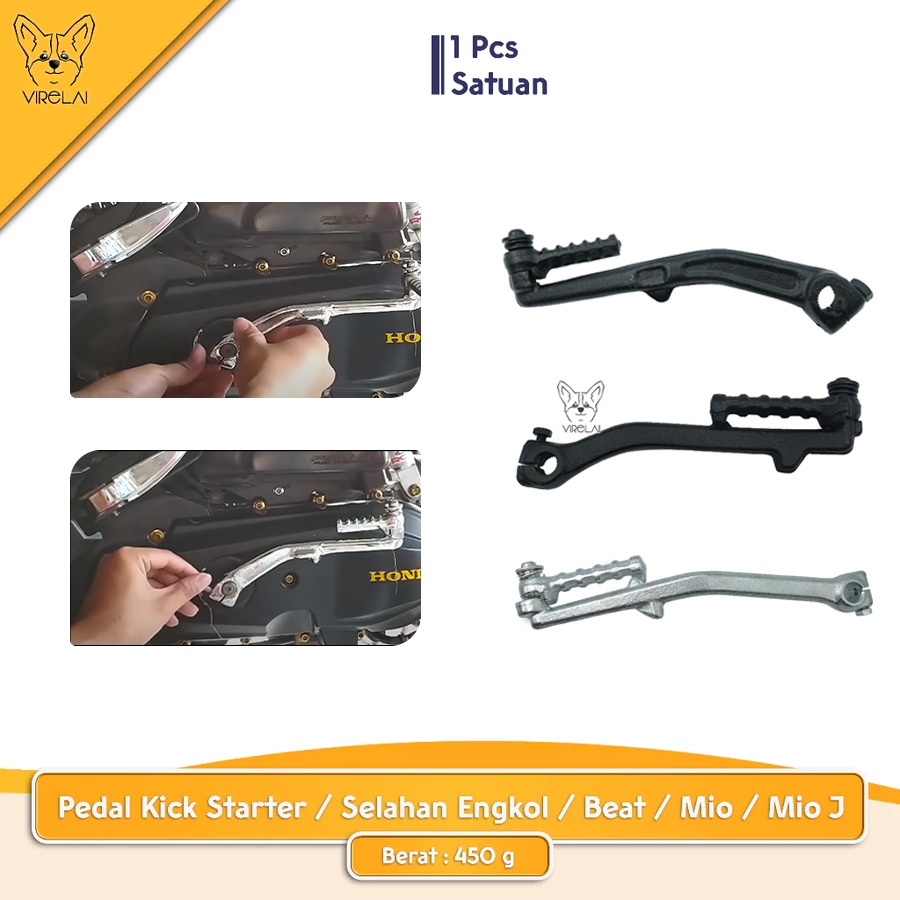 Kick Starter Pedal Crank Selahan/ / BEAT Mio/ MIo J/ [ISHIMA] | Shopee ...