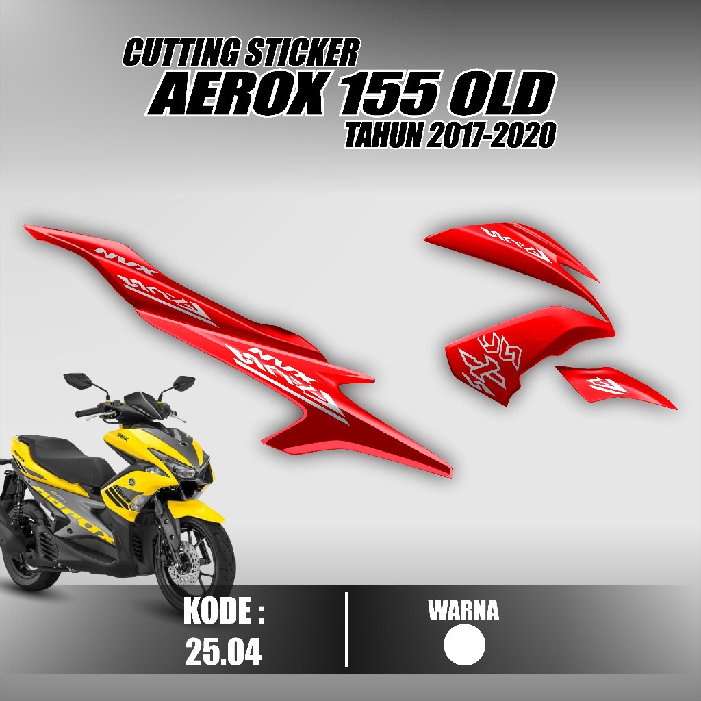Cutting Sticker Striping Aerox 155 OLD Copy Ori - Sticker Cutting Aerox ...